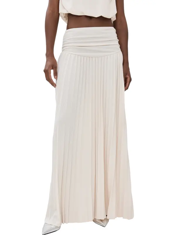 Lioness Field Of Dreams Maxi Skirt - Ivory