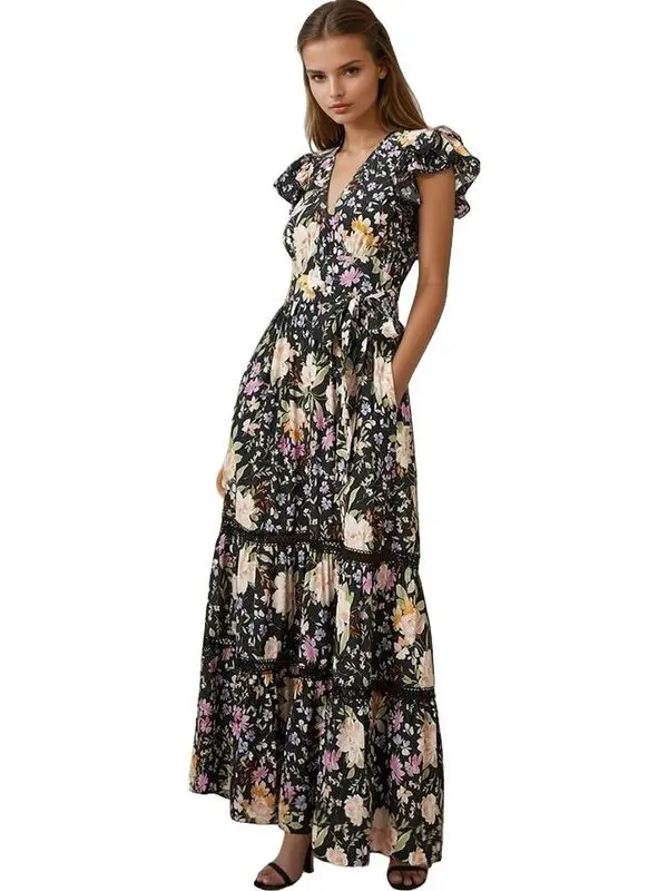 Yumi Kim Jackie Maxi Dress - Multicolor / Neutral