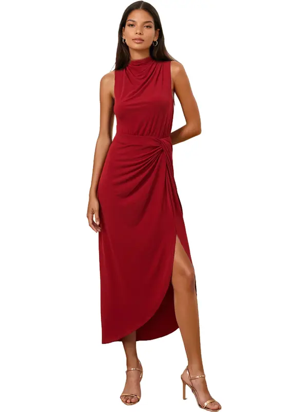 Yumi Kim Montreal Dress - Burgundy / Purple