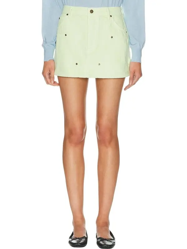 Renggli Cargo Skirt - Key Lime