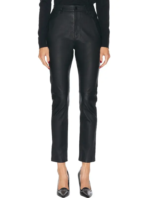 Renggli Rengli Leather Pant - Ink