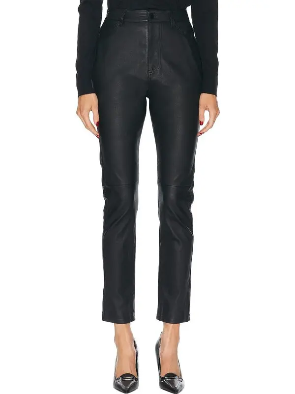 Renggli Rengli Leather Pant - Ink