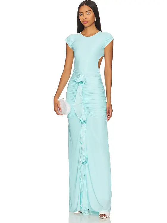 DEME BY GABRIELLA Skye Gown - Blue