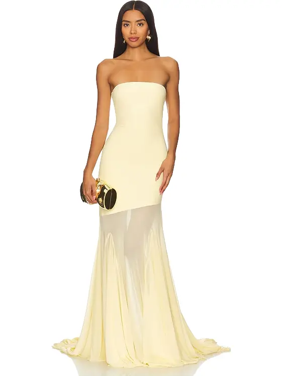 OTHER Dahlia Gown - Butter Yellow