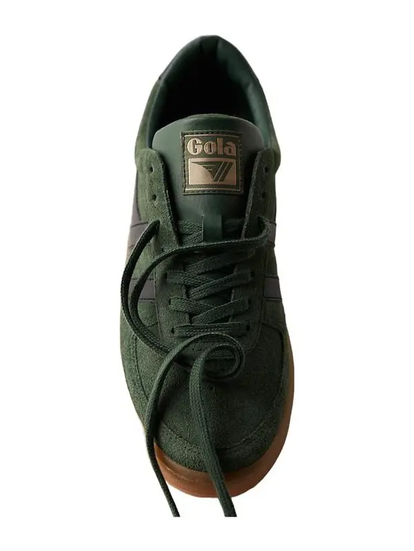 Gola Grandslam Suede Sneakers - Evergreen/black/gum