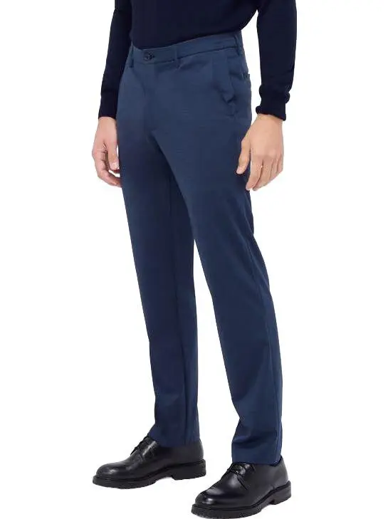 Bugatchi Slim Fit Stretch Chino Pants - Cobalt