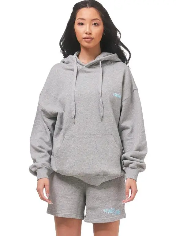 REBODY Infinite Passions Hoodie - Heather Grey/blue