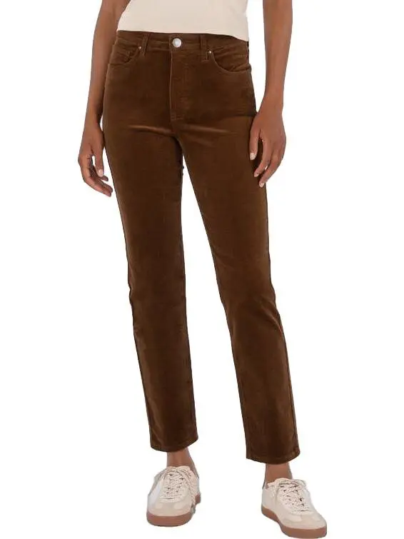 Kut From The Kloth Rachael High-waist Corduroy Jeans - Whiskey