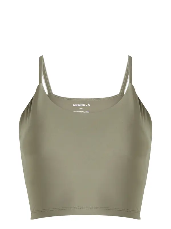 ADANOLA Ultimate Tank Bra Top - Olive Green