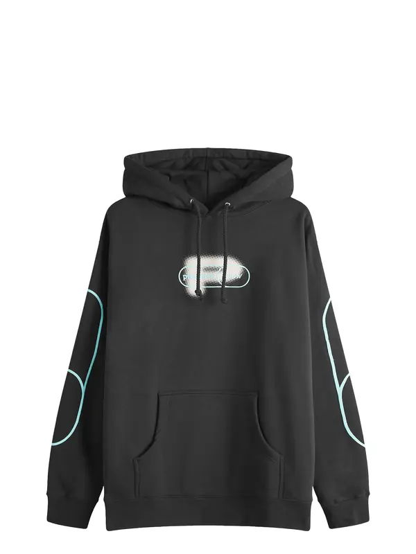 PLEASURES Pixel P Hoodie - Black