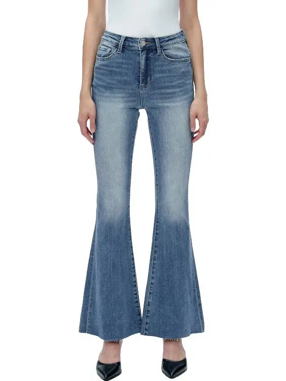 BAYEAS High-waist Flare Jeans - Freefall