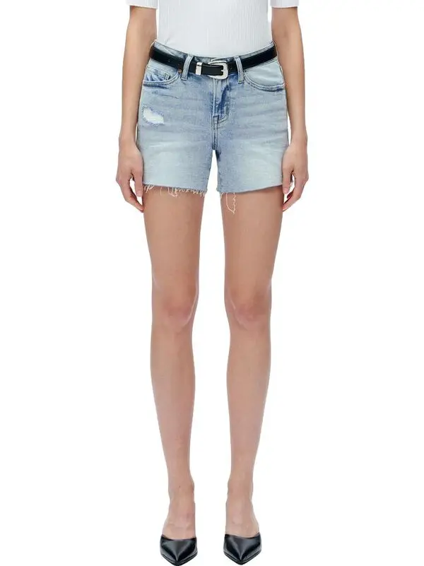 BAYEAS Ava Denim Shorts - Wave
