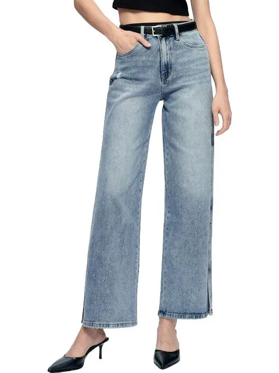 BAYEAS High-waist Wide Leg Jeans - Summer