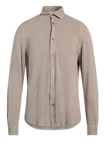 FILIPPO DE LAURENTIIS Shirt Khaki Size Cotton - Beige