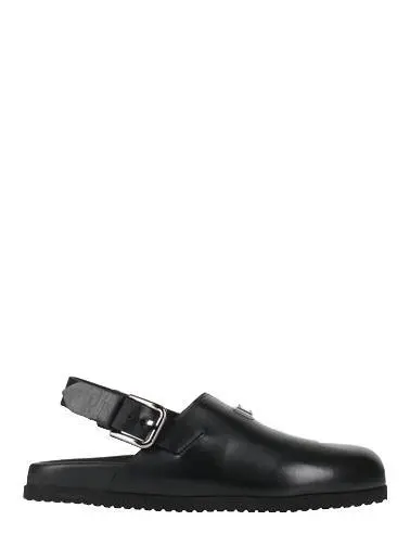 Dolce & Gabbana Leather Mules - Black