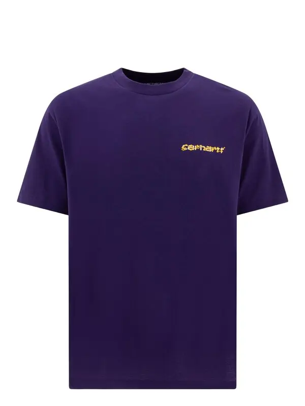 Carhartt Work In Progress Noodle Soup' T Shirt - Purple