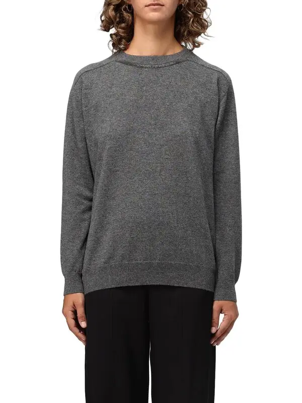 Brunello Cucinelli Crew Neck Sweater - Lead