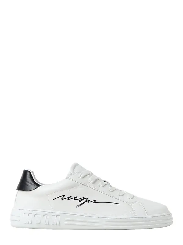 MSGM Lace-up Sneakers - Black