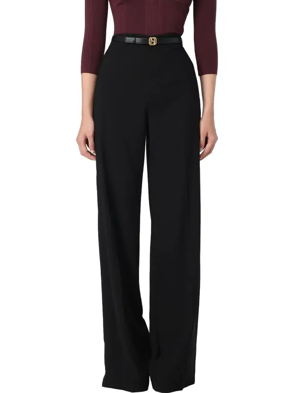 Elisabetta Franchi Trousers - Black