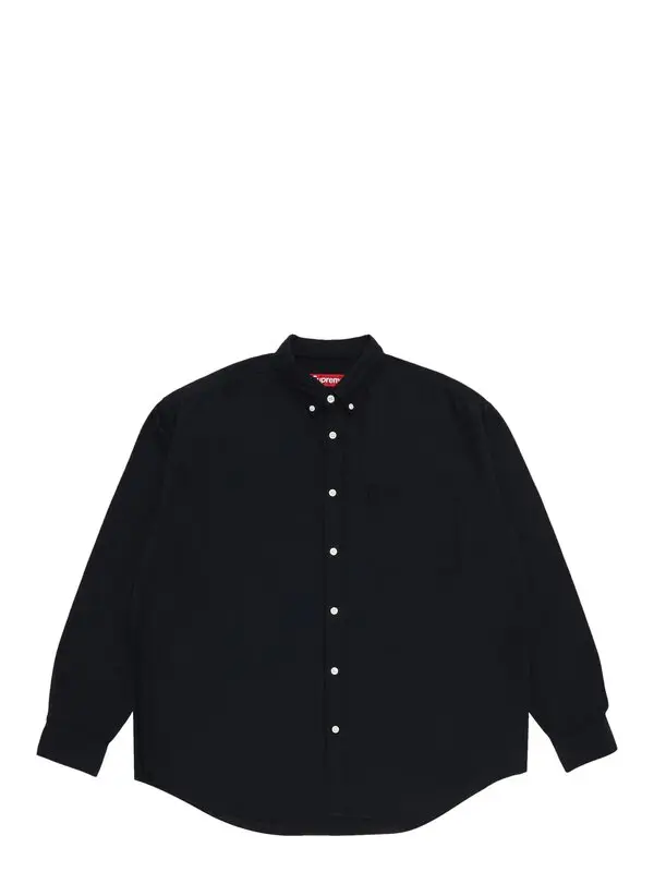 Supreme Loose Fit Oxford Shirt - Black