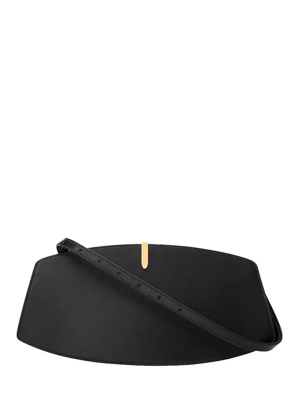 Savette The Florence Leather Shoulder Bag - Black