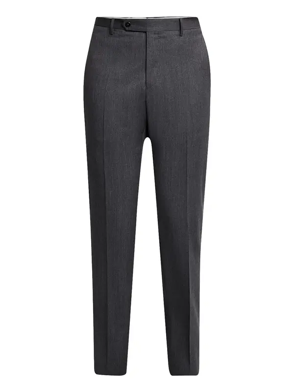 Zanella Parker Twill Trousers - Dark Grey