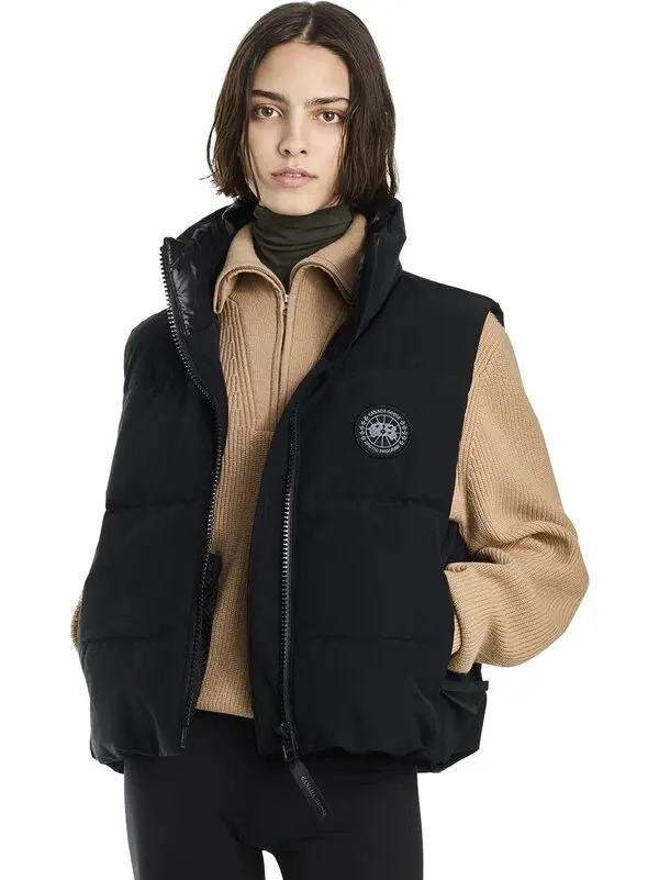 Canada Goose Grandview Vest Label - Black