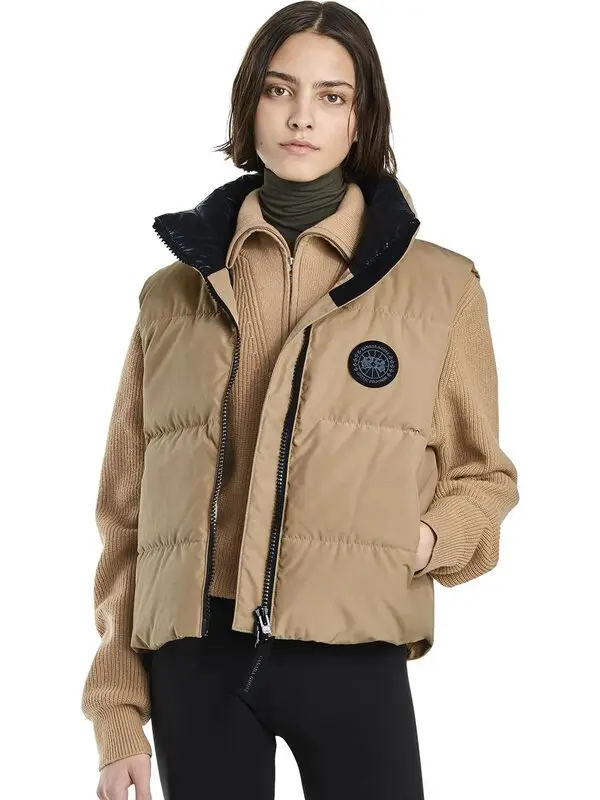 Canada Goose Grandview Vest Label - Desert Sand