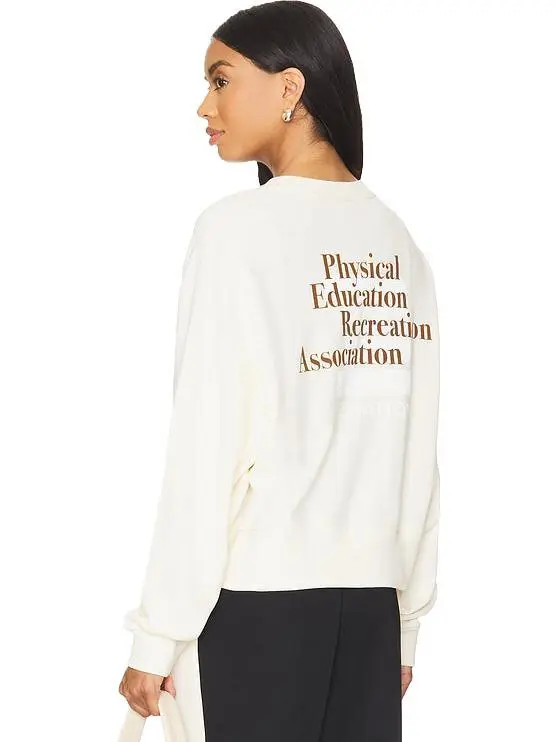P.E Nation Medely Sweatshirt - Whisper White