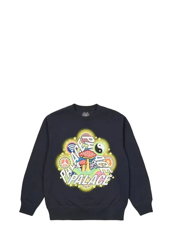 PALACE Crewneck - Navy Blue