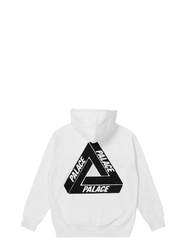 PALACE Trichenille Hood - White