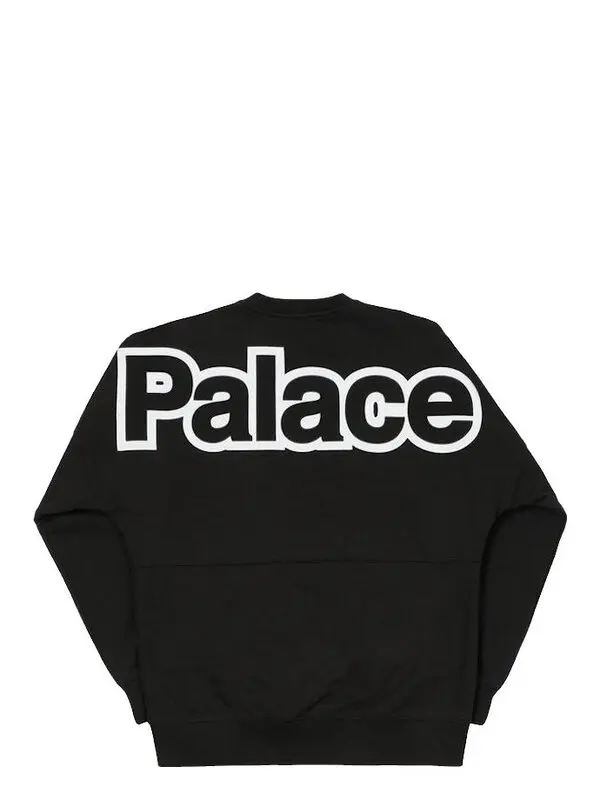PALACE Word Crewneck - Black