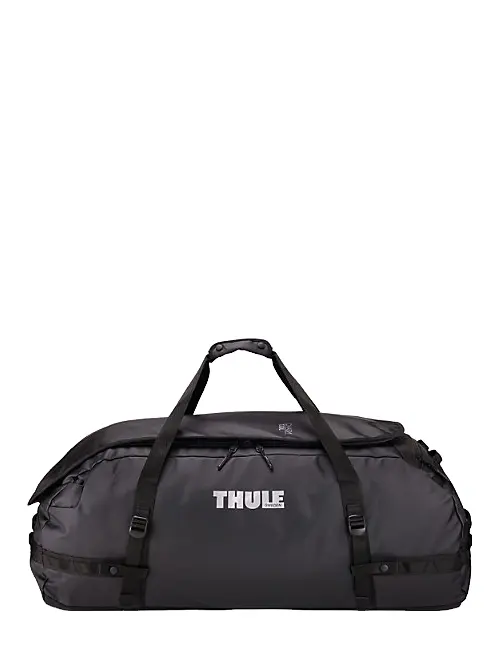 Thule Chasm Branded-print Woven Duffle Bag 130l - Black