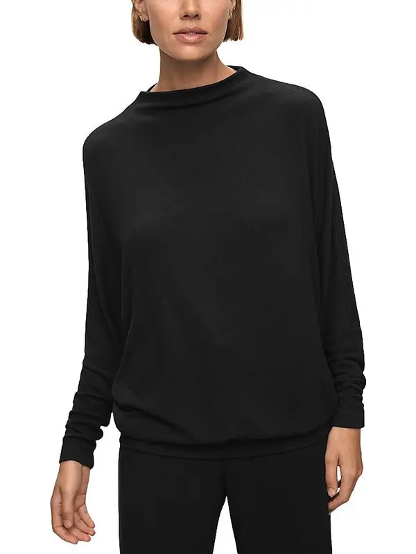 Eberjey Dolman Sleeve Sweatshirt - Black