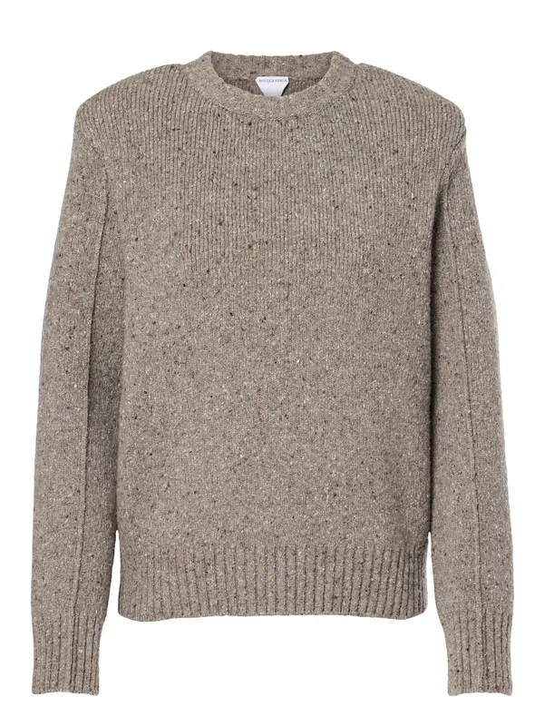 Bottega Veneta Wool-blend Sweater - Grey