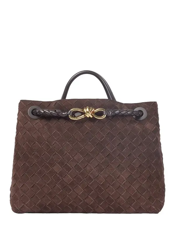 Bottega Veneta Andiamo Medium Tote Bag - Brown