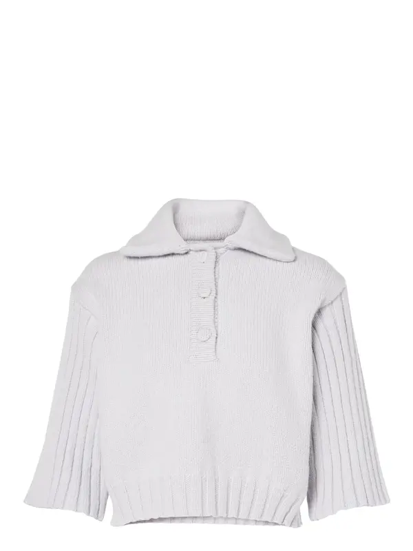 Dries Van Noten Wool And Cashmere Sweater - Grey