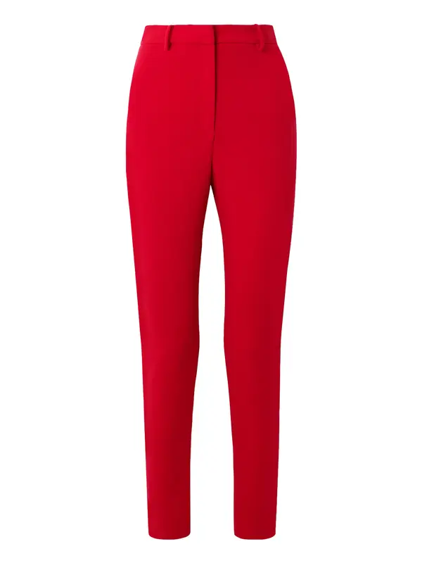 Magda Butrym Stretch-wool Skinny Pants - Red