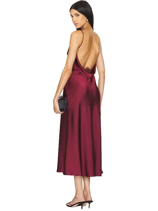 Katie May Jessica Dress - Bordeaux