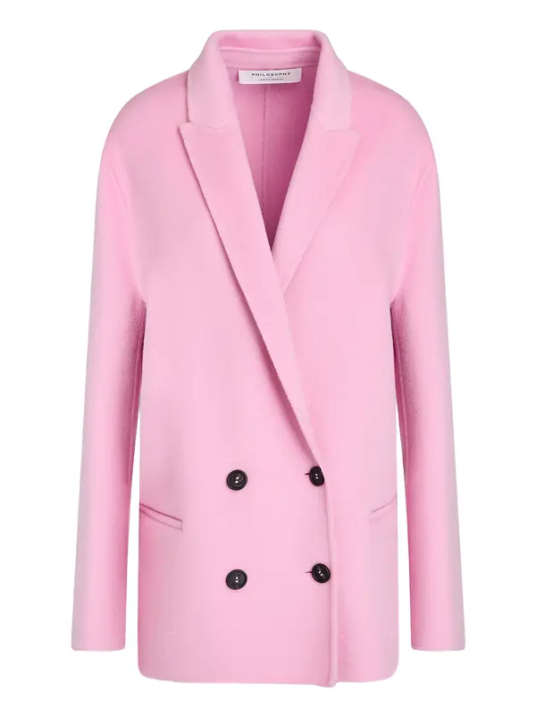 Philosophy Di Lorenzo Serafini Double-breasted Blazer - Baby Pink