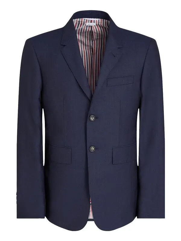 Thom Browne Wooltwill Blazer - Navy
