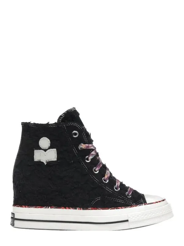 CONVERSE Chuck 70 Internal Wedge Hi Sneakers - Raven/egret/red