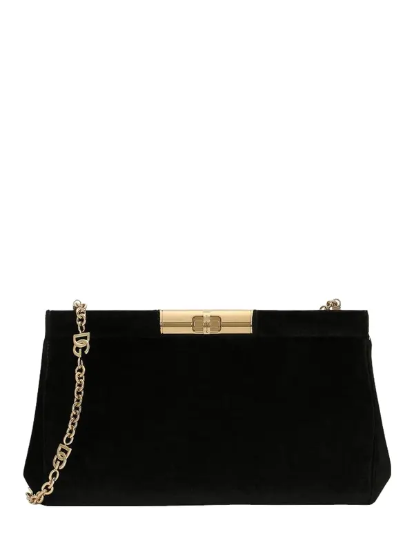 Dolce & Gabbana Medium Marlene Shoulder Bag - Black
