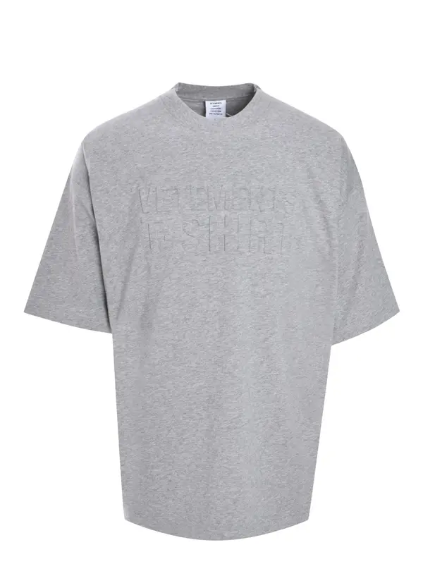 Vetements Illusion Logo T-shirt - Grey