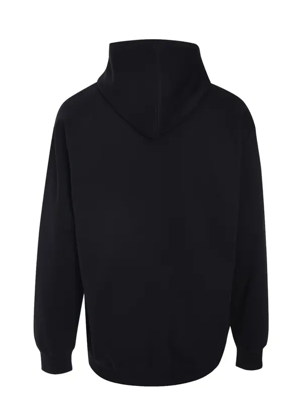 VTMNTS Logo-print Hoodie - Black