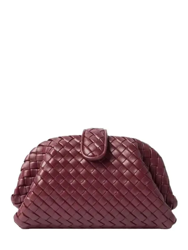 bottega veneta - Bottega Veneta Lauren 1980 Small Intrecciato Leather Clutch