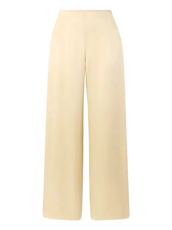 LIBEROWE The Vanguard Satin Pants - Yellow