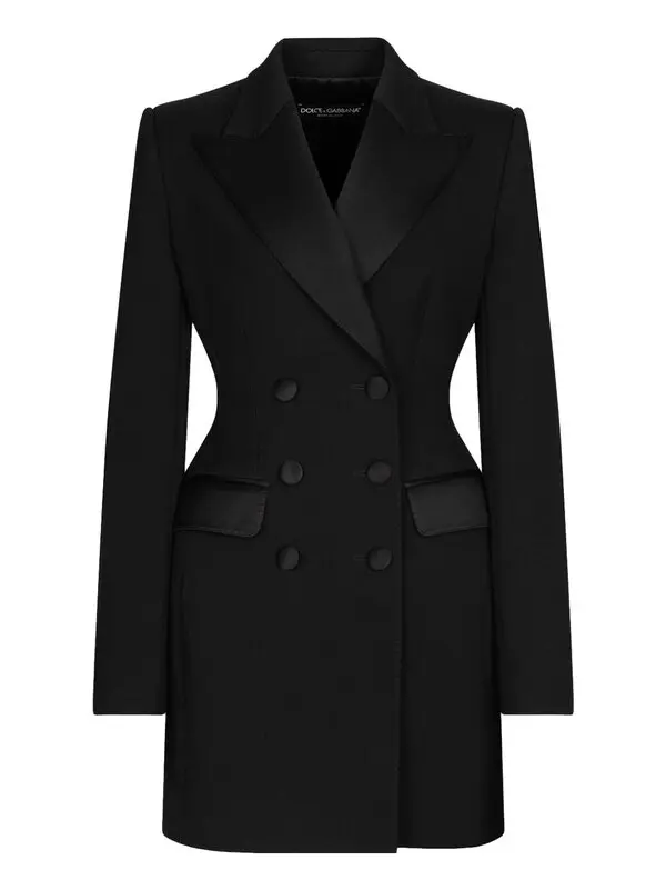 Dolce & Gabbana Double-breasted Jacket - Black