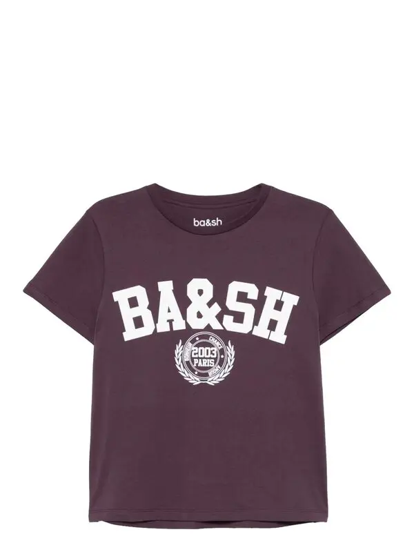 Ba&sh Ioni Organic Cotton T-shirt - Red