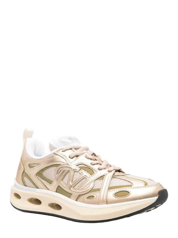 Valentino Garavani Vlogo Easyjog Sneakers - Gold